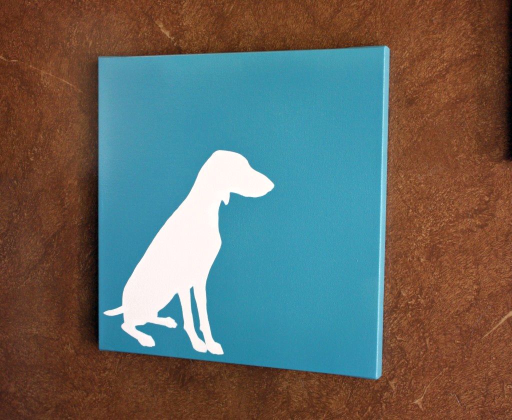 simple painting ideas canvas dog silhouette simple painting ideas canvas dog silhouette