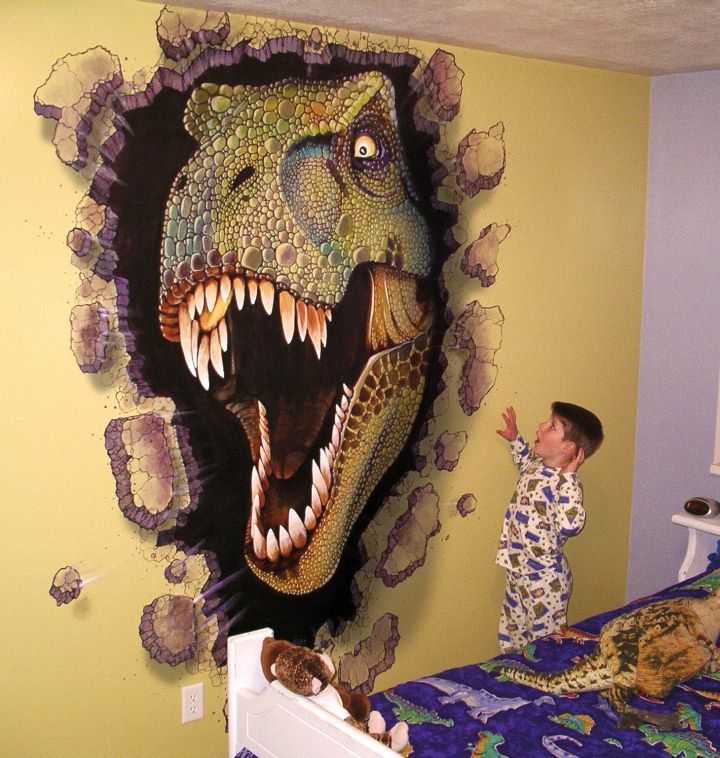 Awesome Dinosaur Wallpaper Mural