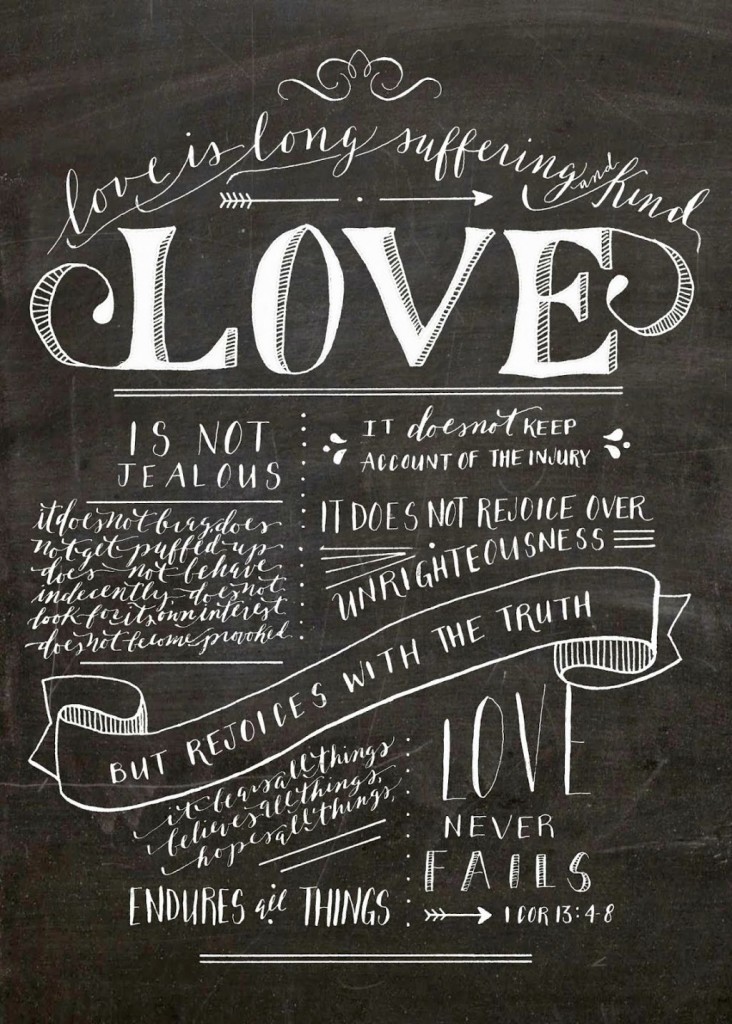 Various typeface on chalkboard writing ideas
