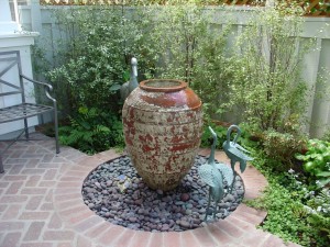 decoration jug for landscape fountain design ideas