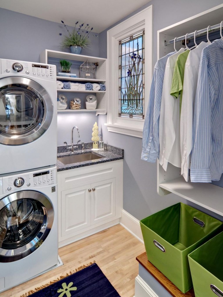small laundry room storage solutions