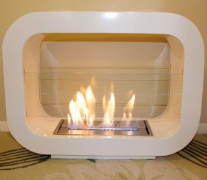 square freestanding fireplaces designs