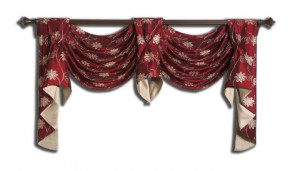 20 Beautiful Swag Valance Patterns to Sweeten Your Interior
