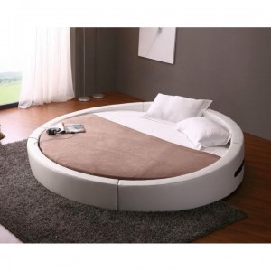 17 Contemporary Round Bed Frame Designs