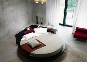 17 Contemporary Round Bed Frame Designs
