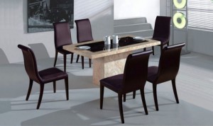 17 Amazing Granite Dining Room Table Designs