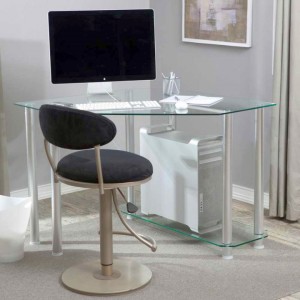 17 Contemporary and Minimalist Clear Office Desk Designs