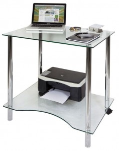 17 Contemporary and Minimalist Clear Office Desk Designs