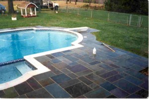 20 Fresh and Natural Pool Deck Stone Inspirations