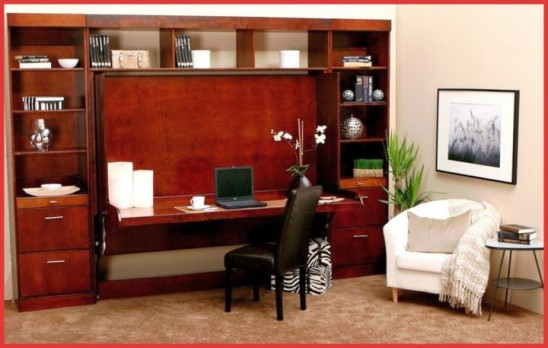 Minimalist Hideaway Desk Designs